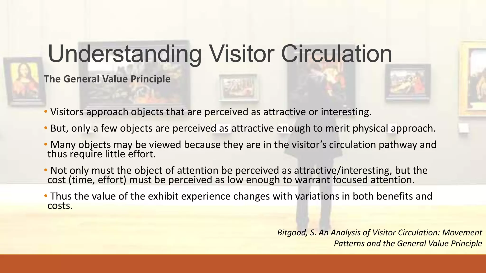 Visitors, Movement, and Circulation in Museums | PPTX
