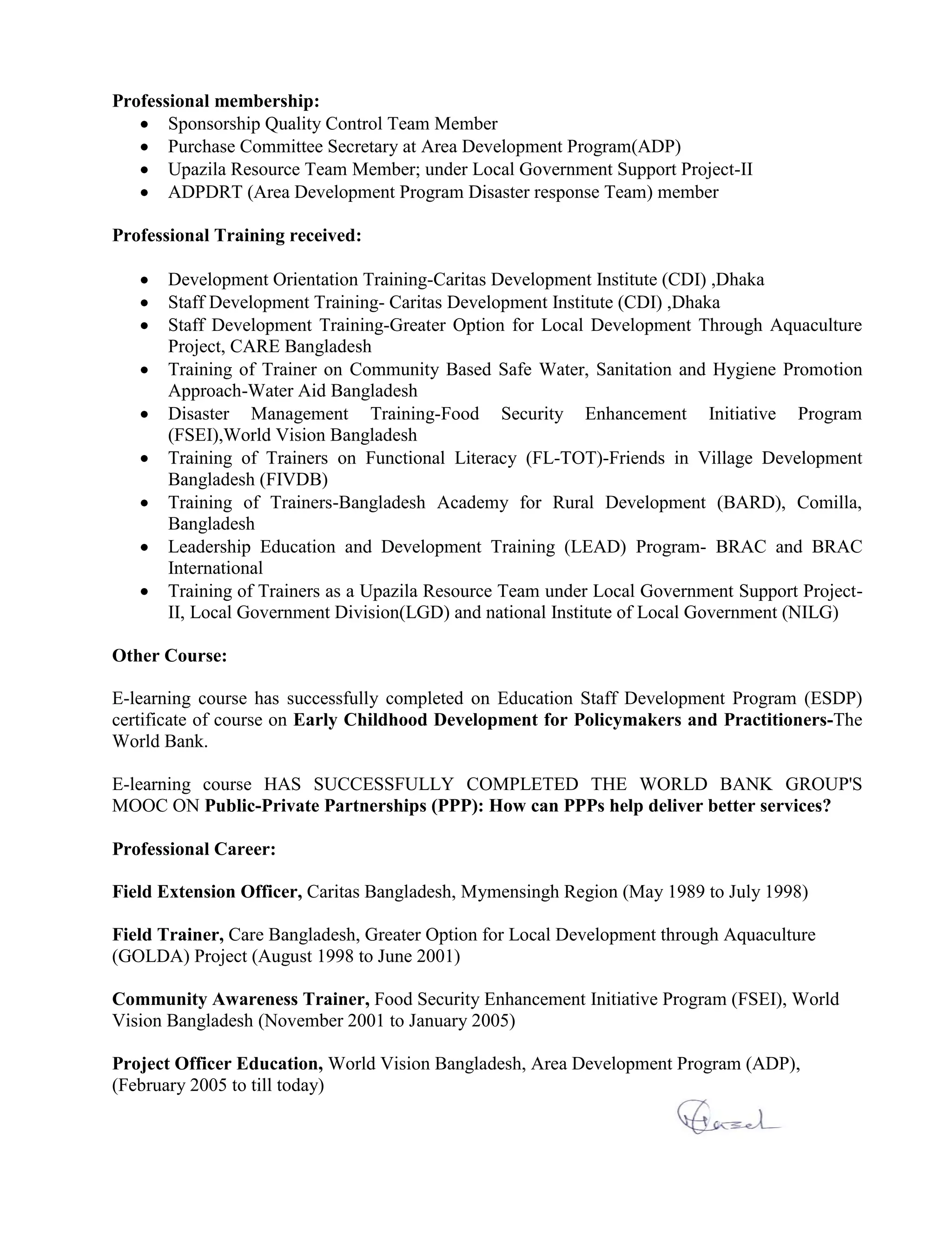 Mintu Dazel CV | PDF