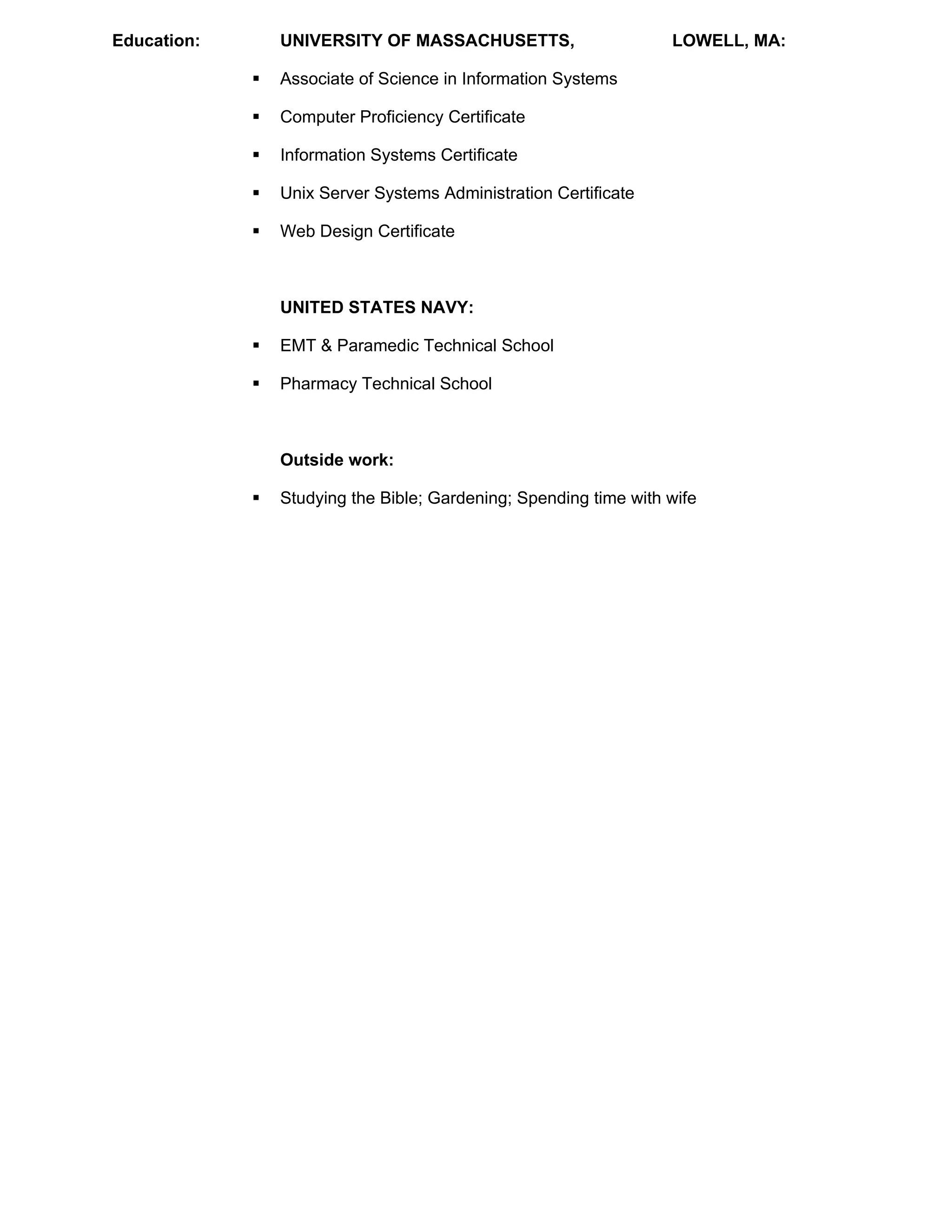 Resume - Jason 2016 | PDF