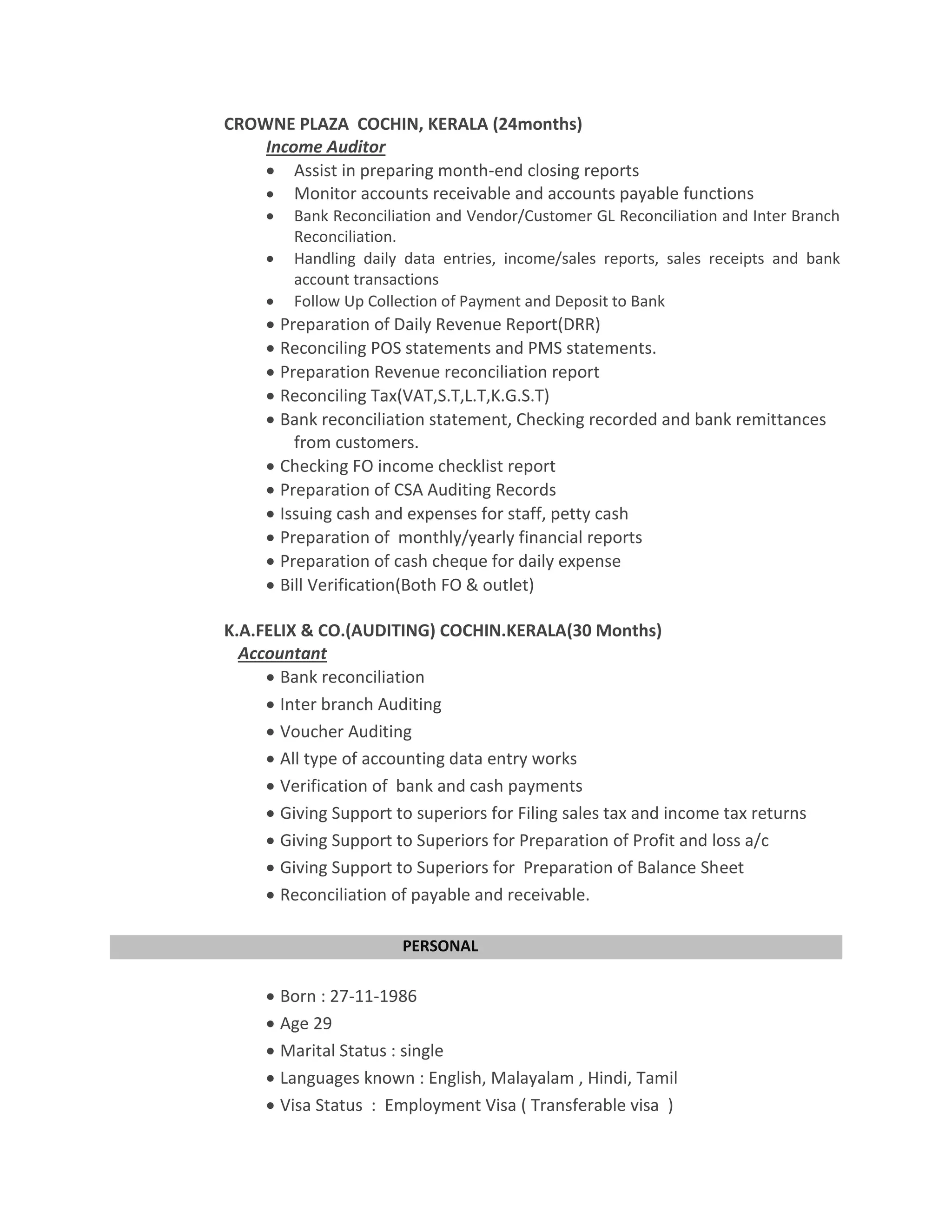 Ebin CV editted | PDF