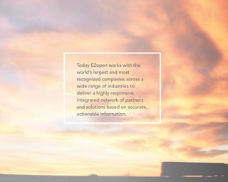 E2open Corporate Overview | PPT