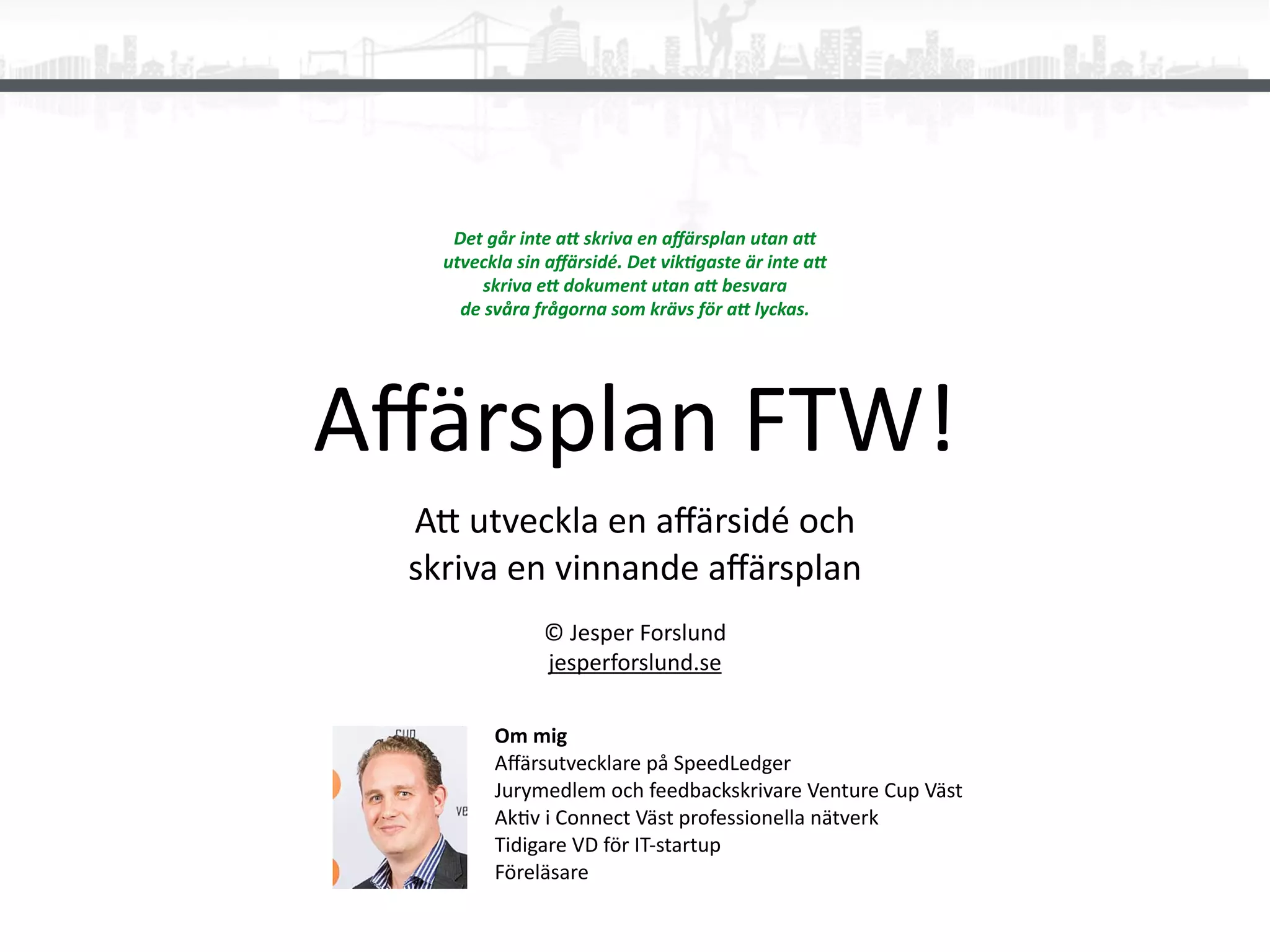 Affärsplan FTW! | PDF | Marketing and Advertising | Business