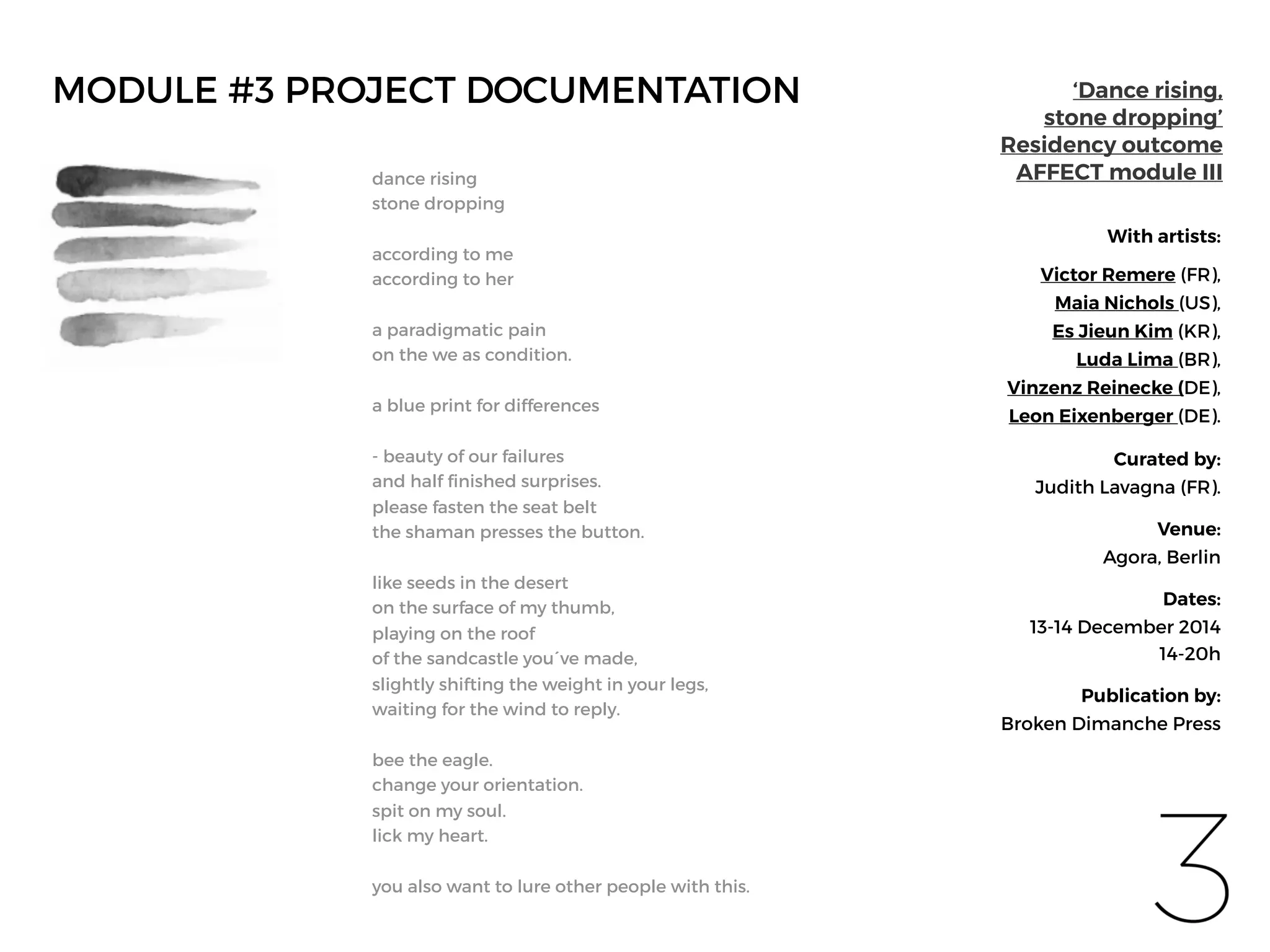 Affect 2014 documentation dossier | PDF