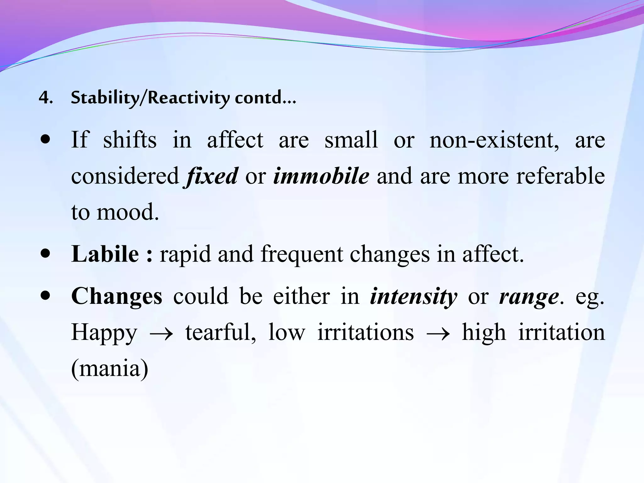 Affect and Mood | PPTX