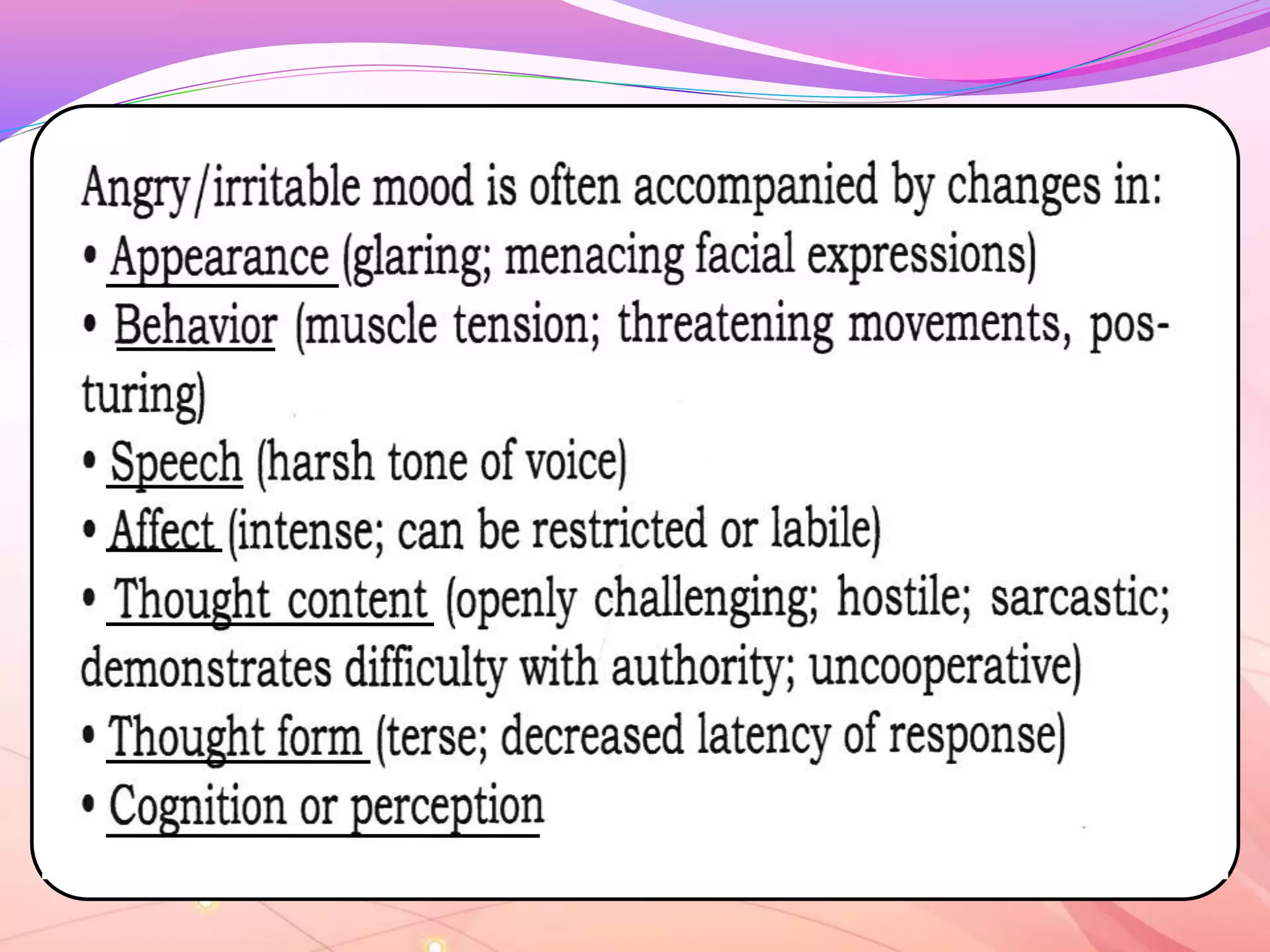 Affect and Mood | PPTX