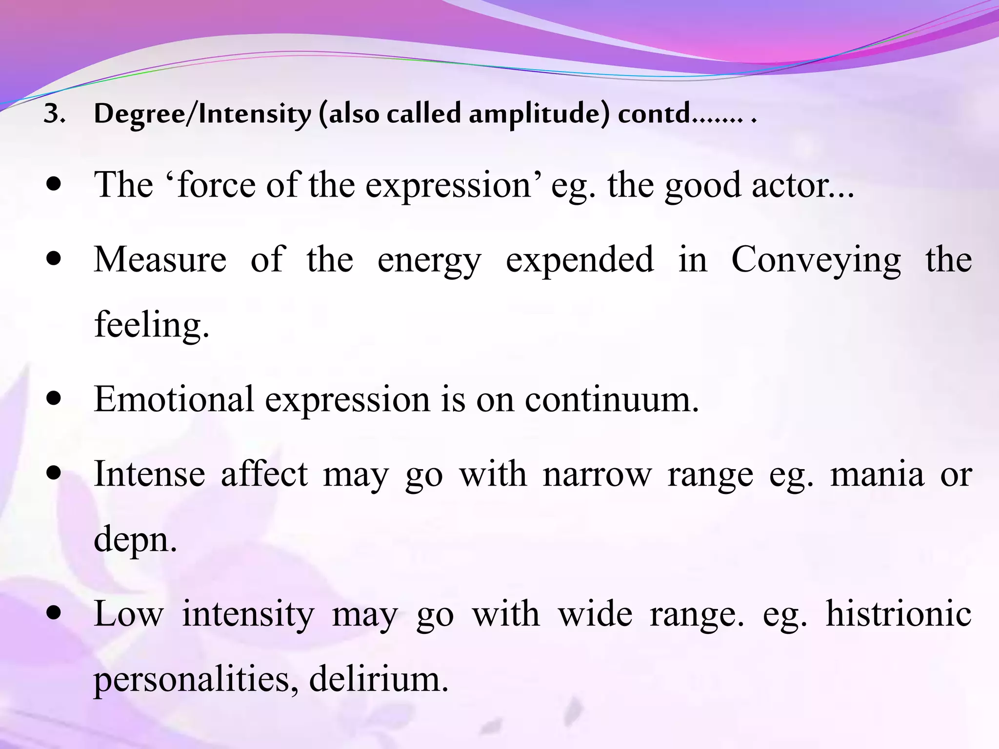 Affect and Mood | PPTX