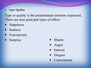 Affect and Mood | PPT