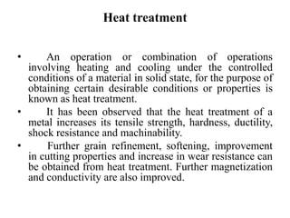 Affecting mechanical properties | PPTX