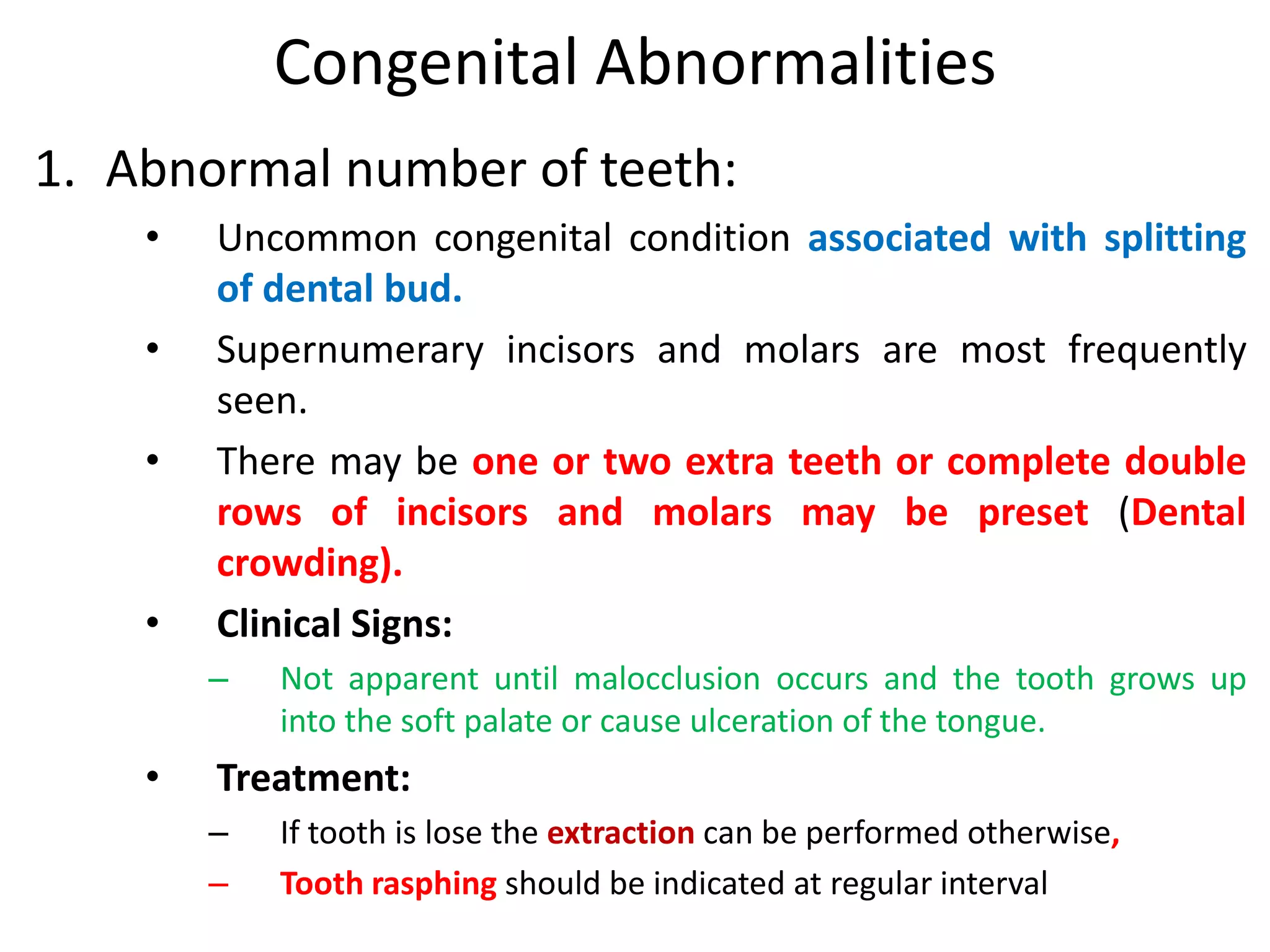 Affection and treatment of teeth | PPTX