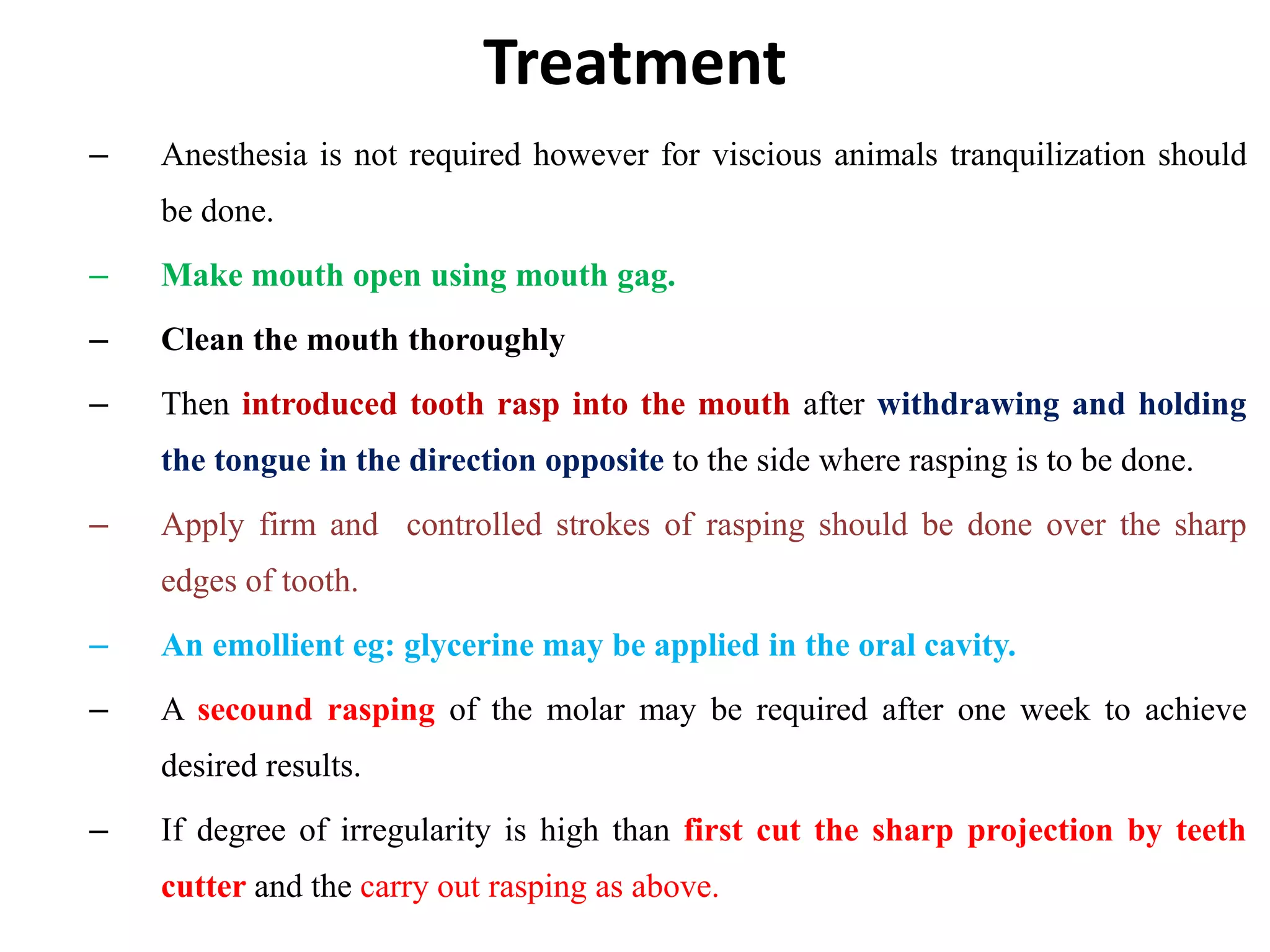 Affection and treatment of teeth | PPTX