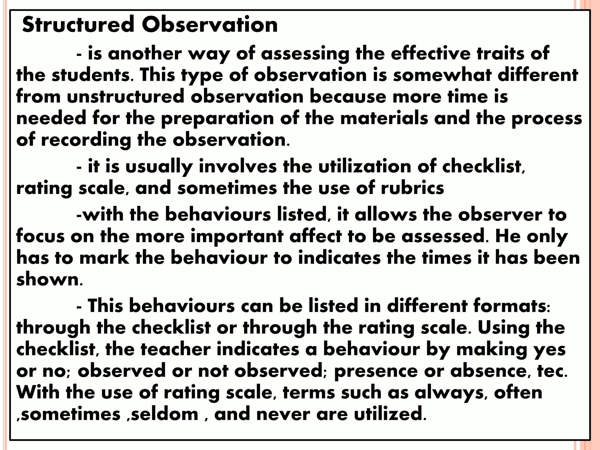 Affective assessment | PPTX