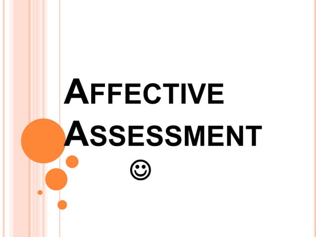 Affective assessment | PPTX