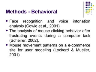 Affective Interaction | PPT