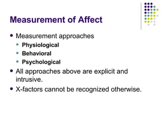 Affective Interaction | PPT