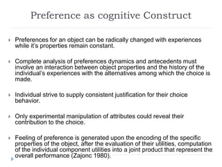 Affective and Cognitive Factors in Preferences.pptx