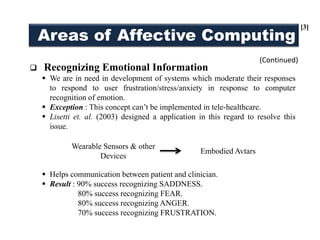 Affective computing | PPTX