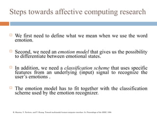 Affective computing | PPT