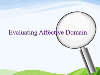 Affective domain | PPTX