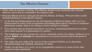 Affective factors in SLA | PPTX