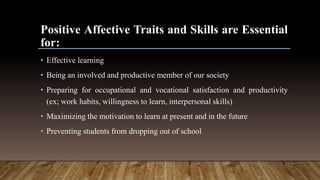 Affective Learning Competencies | PPTX