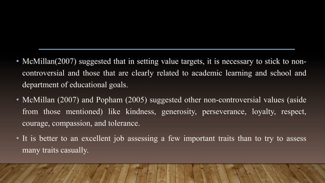 Affective Learning Competencies | PPTX | Educational Assessment | Education