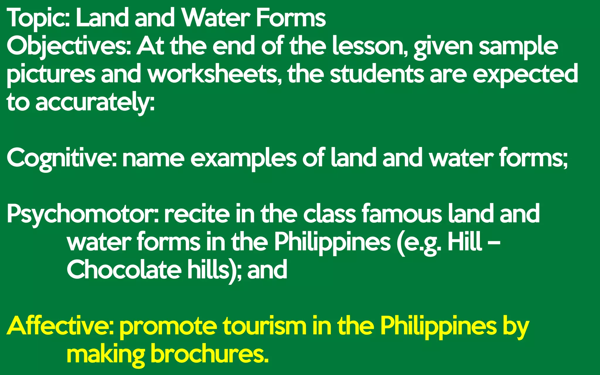 Writing Instructional Objectives in the Affective Domain | PDF