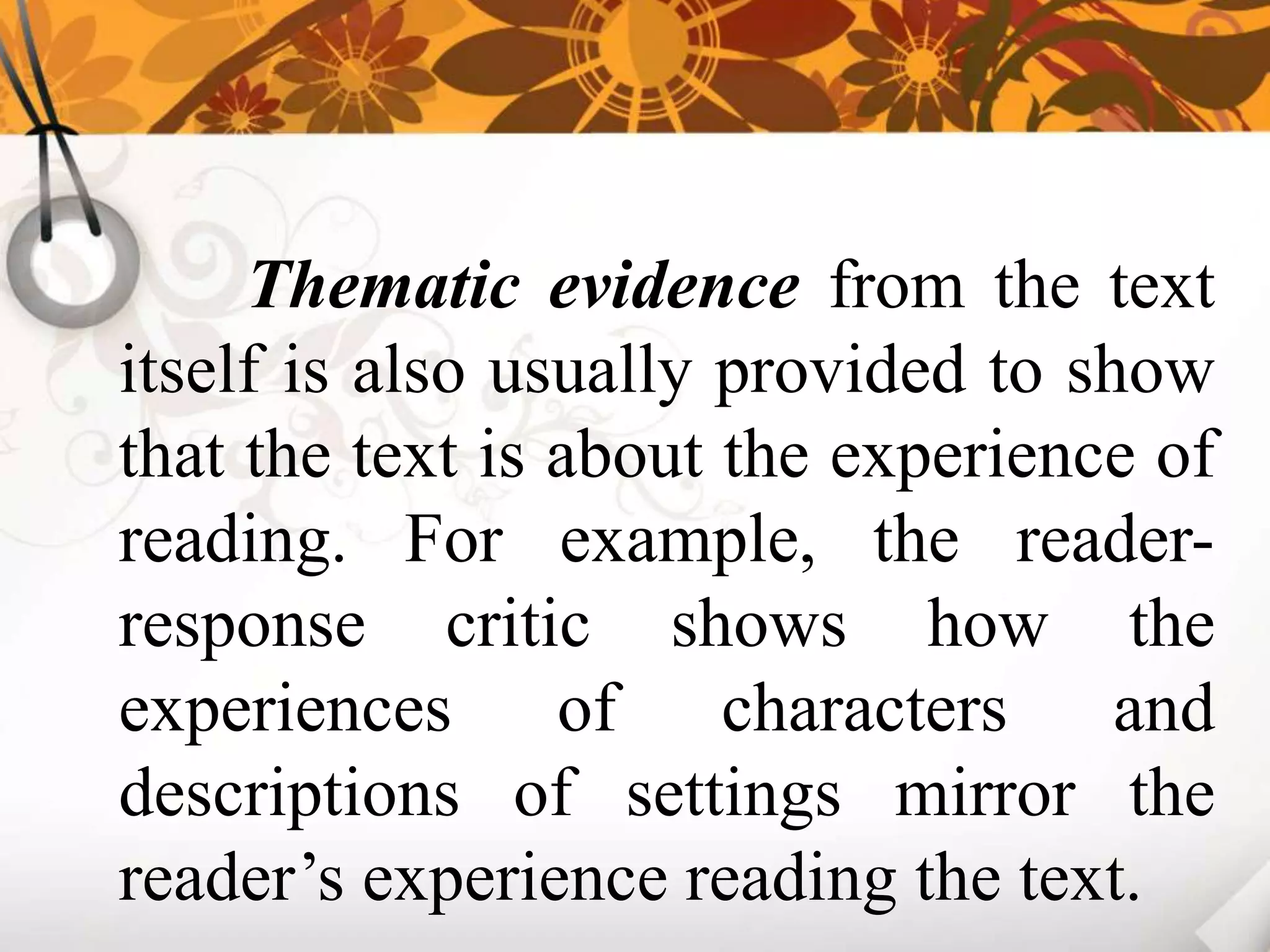 Affective stylistics | PPTX