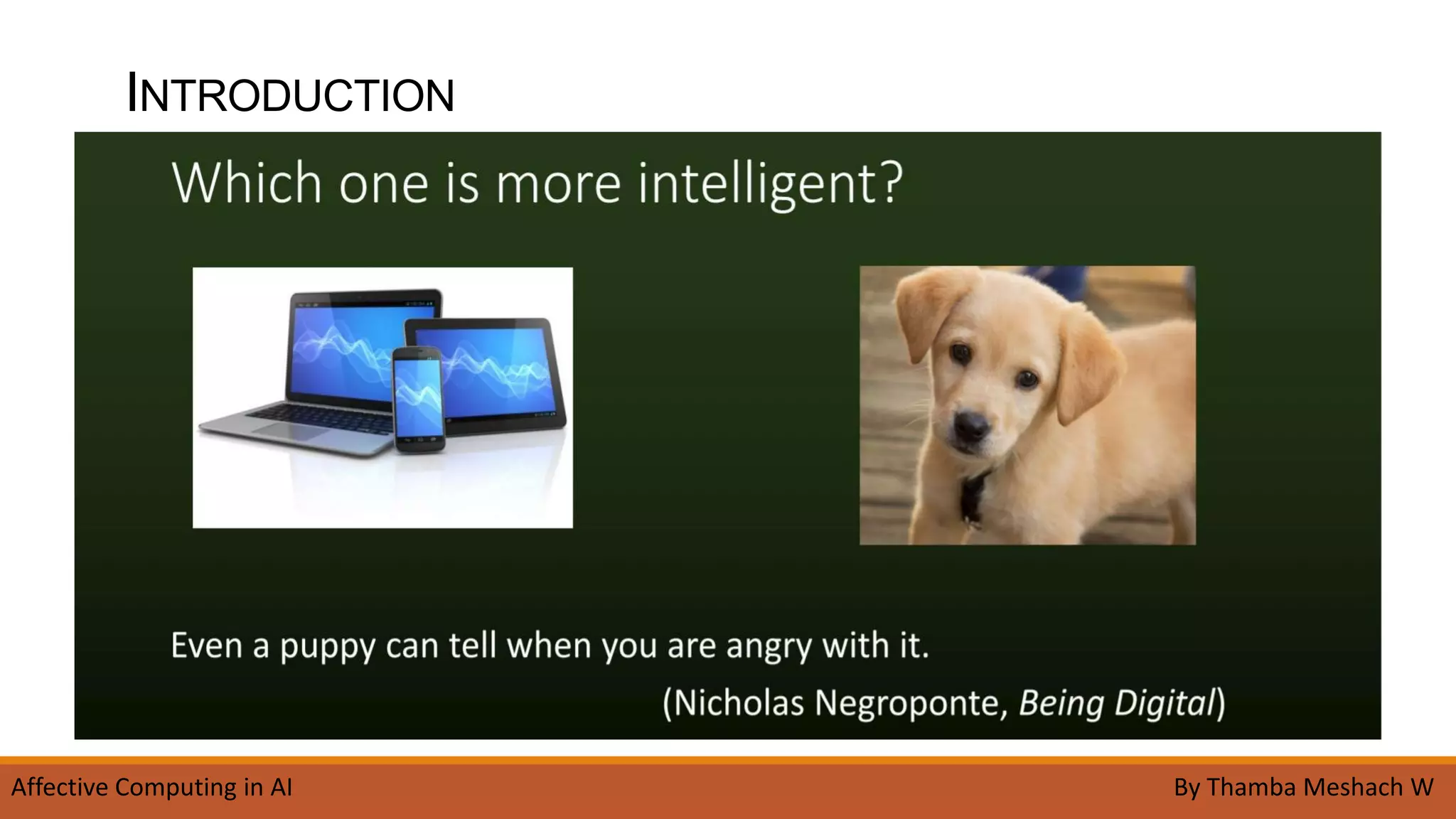 Affect Computing in AI | PPTX