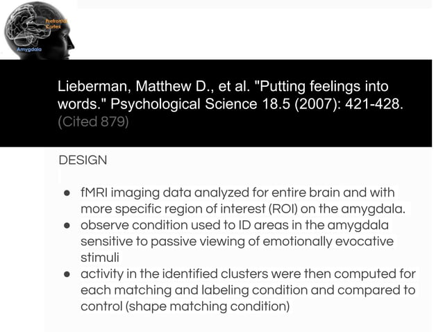 Affect labeling | PPT