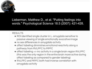 Affect labeling | PPTX