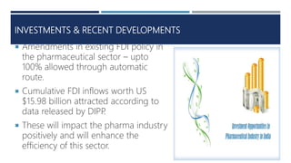 Effect of macro economic factors on Pharmaceutical Industry | PPTX