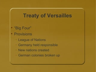 Affects Of War | PPT