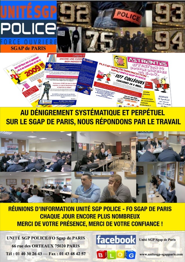 Affiche sgap de paris | PDF