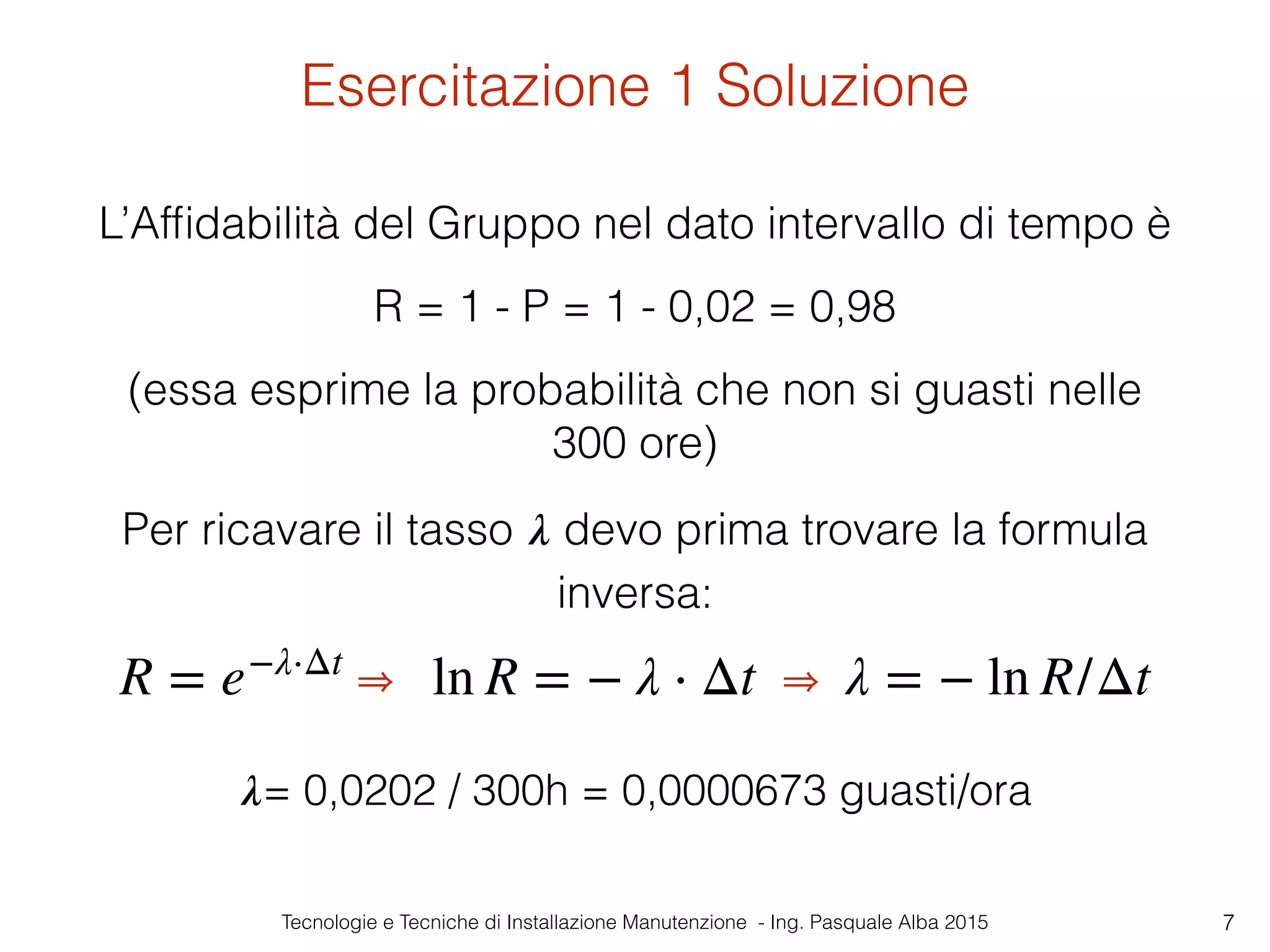 AFFIDABILITA Teoria con Esercitazioni.pdf