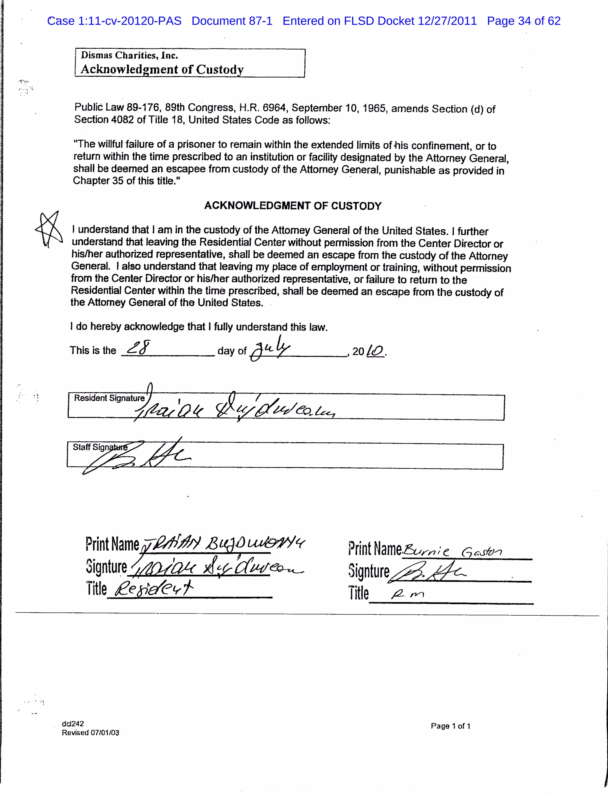 Affidavit in support of motion for summary judgment | PDF