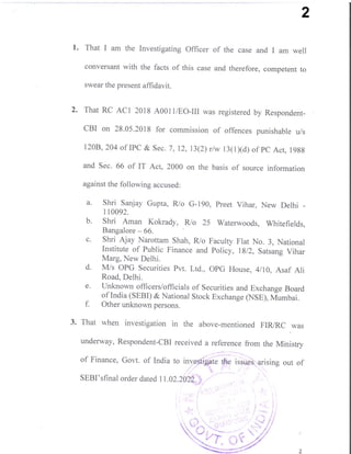 Affidavit of CBI in NSE colocation matter.pdf