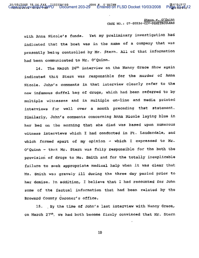 Florida Affidavit Of Don Clark.Exhibit D | PDF