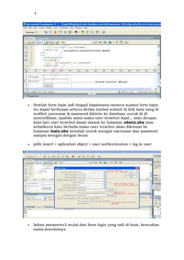 Affif cara membuat form login pada php | PDF Affif cara membuat form login pada php | PDF