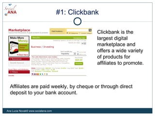 Affiliate network-slides 1 | PPT