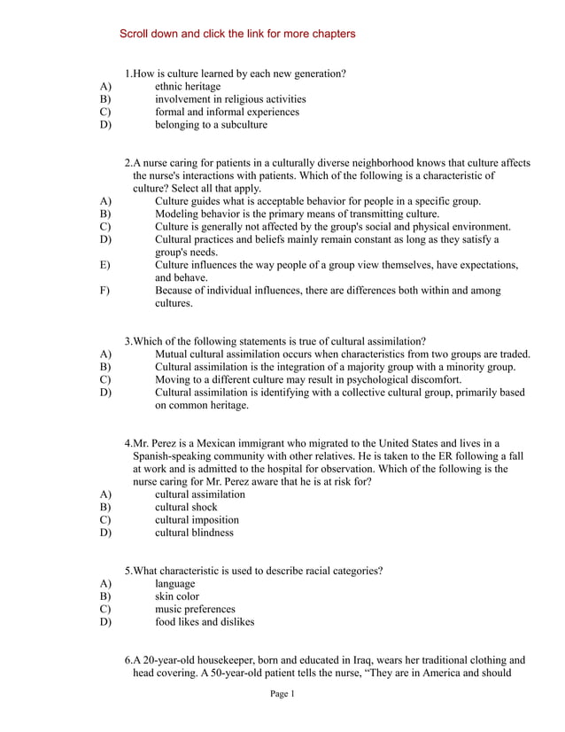 Fundamental of nursing review questions | PDF