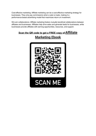 Affiliate Marketing Ebook | PDF