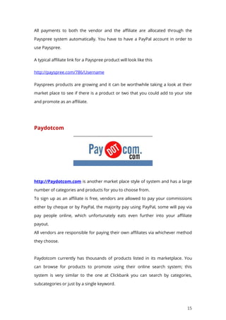 Affiliate marketing mastermind | PDF | Internet for Beginners | Internet