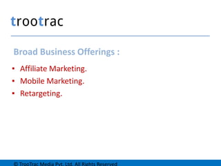 Affiliate marketing proposal | PPTX