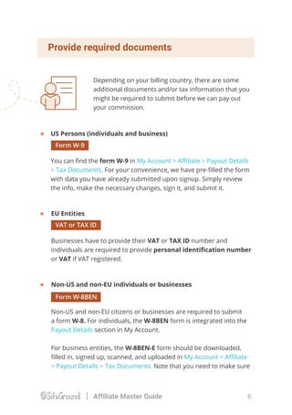 Affiliate master guide_en | PDF