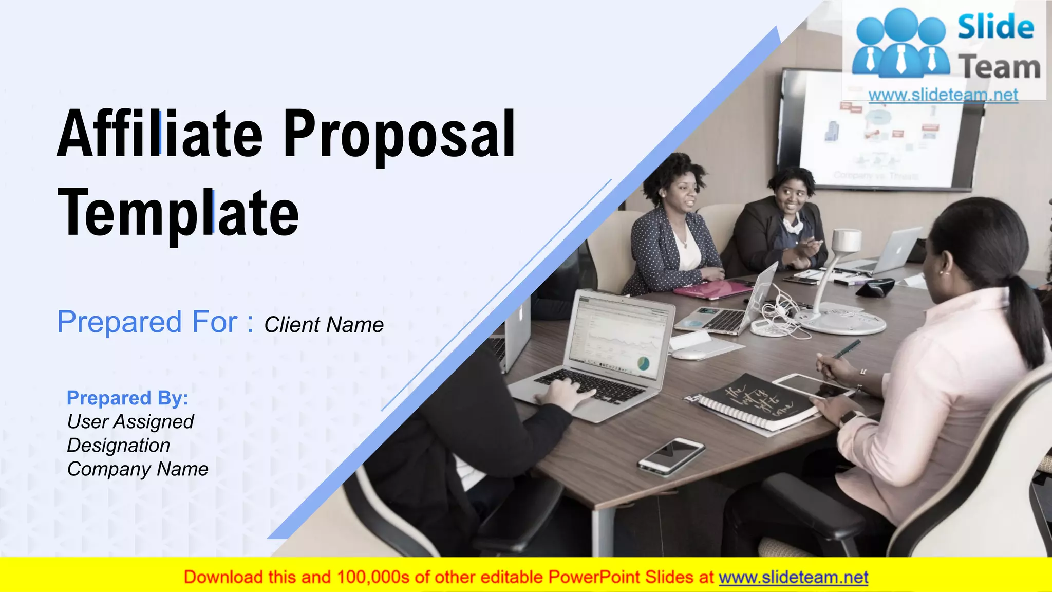 Affiliate Proposal Template PowerPoint Presentation Slides | PPT