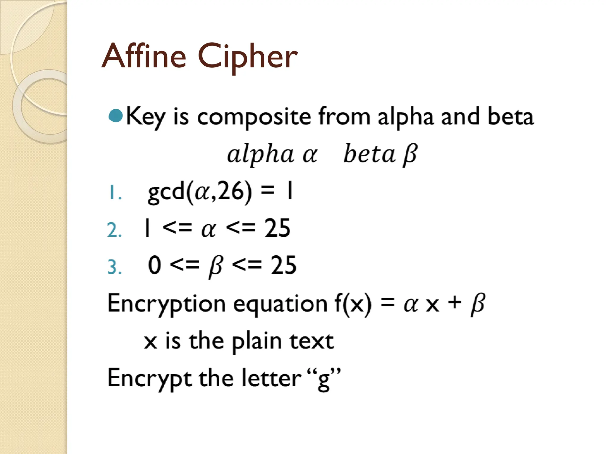 _Affine Ciphere Ciphere Ciphere Ciphere.pptx