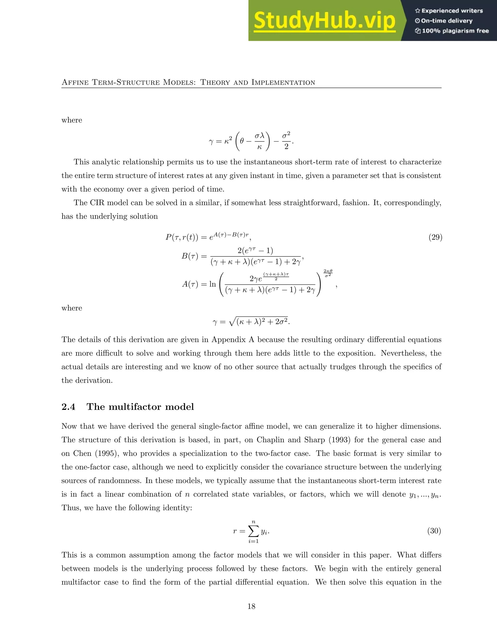 Affine Term Structure Models Theory And Implementation Pdf