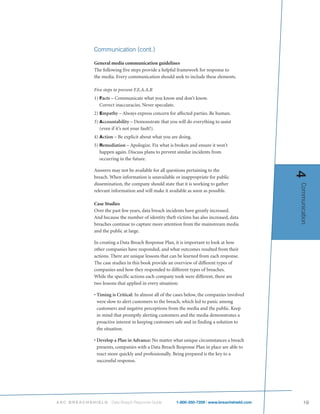 Data Breach Response Guide for Credit Unions | PDF