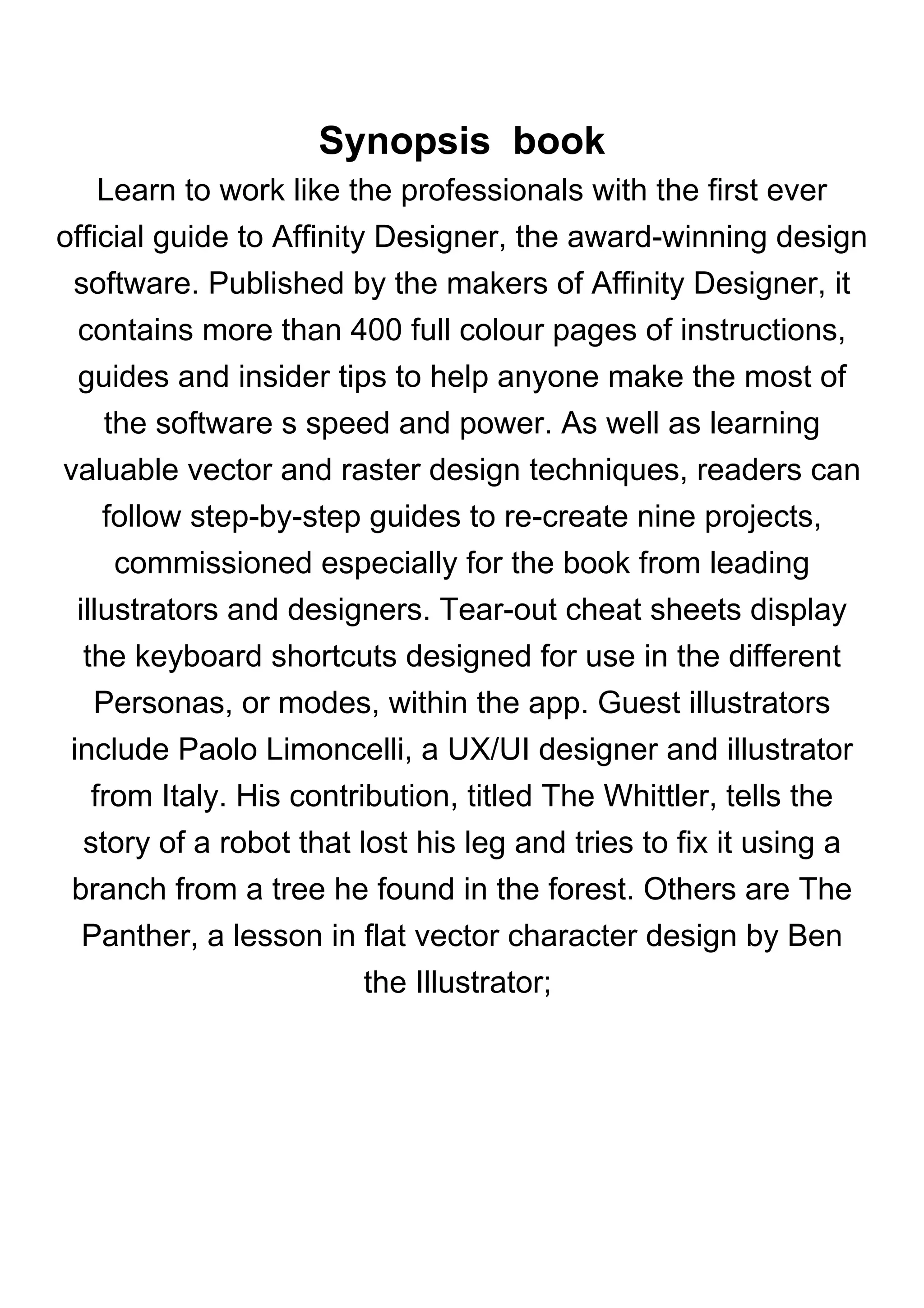 Affinity Designer Workbook [P.D.F] | PDF