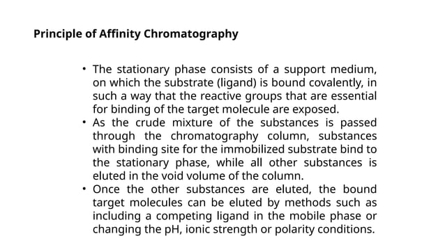 Affinity Chomatography For Bio Separation Ppt